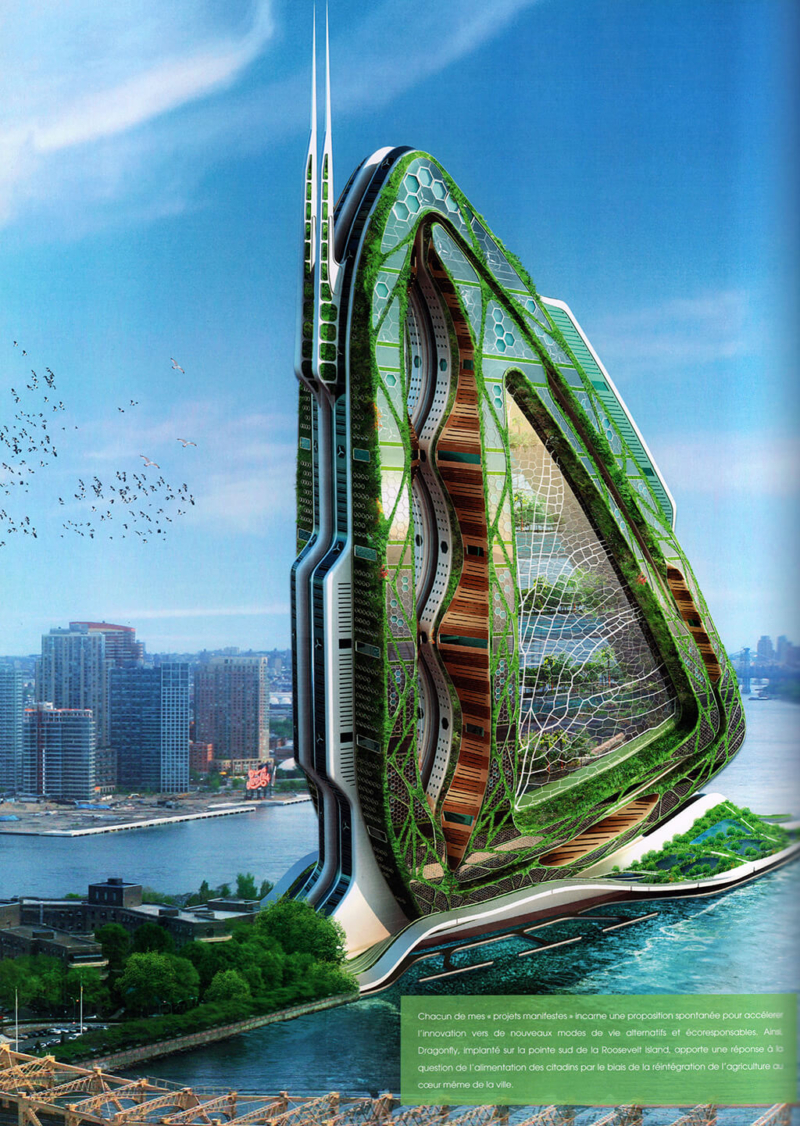 Paris 2050, Vincent Callebaut, Éditions Michel Lafon - LeFictionaute