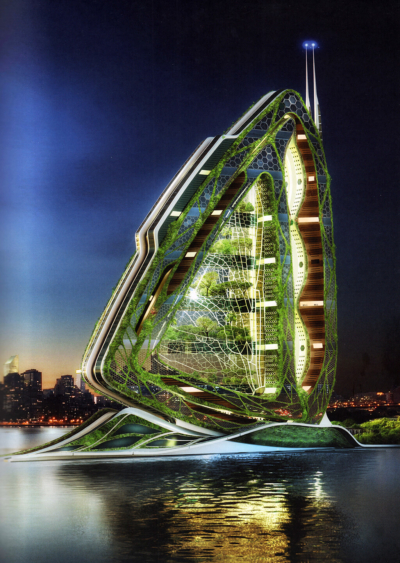 Paris 2050, Vincent Callebaut, Éditions Michel Lafon - LeFictionaute
